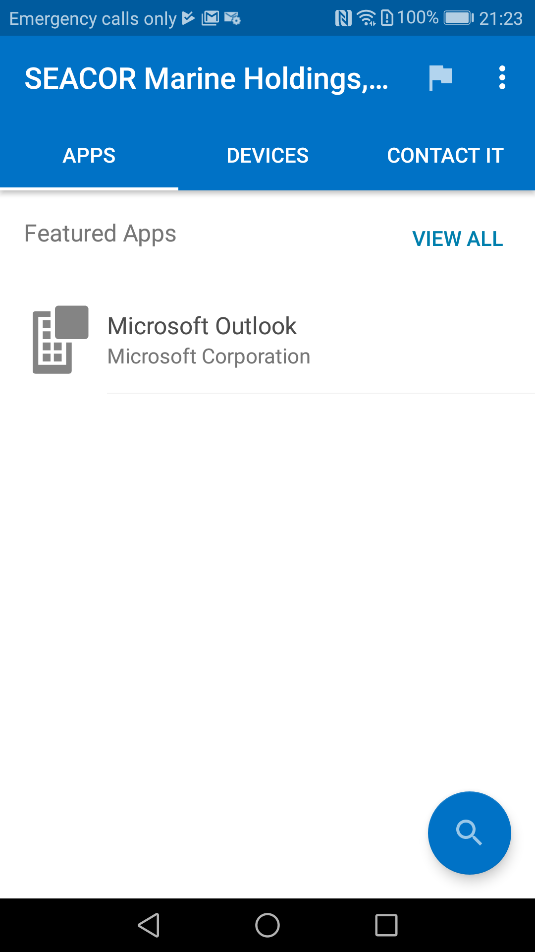Install Microsoft Outlook on Android Mobile Device – Seacor Marine