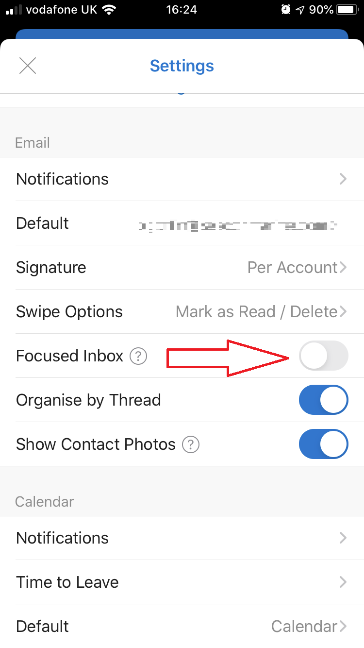 How to Turn Off Mobile Outlook Focused Inbox – Seacor Marine
