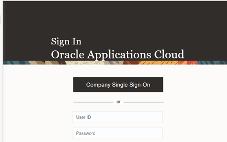 Oracle Fusion SSO Login – Seacor Marine